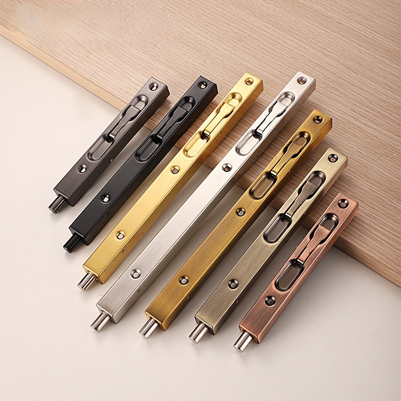 Safety Door Bolt Latch Lock Stainless Door Lock Anti Theft Hidden Lock ...