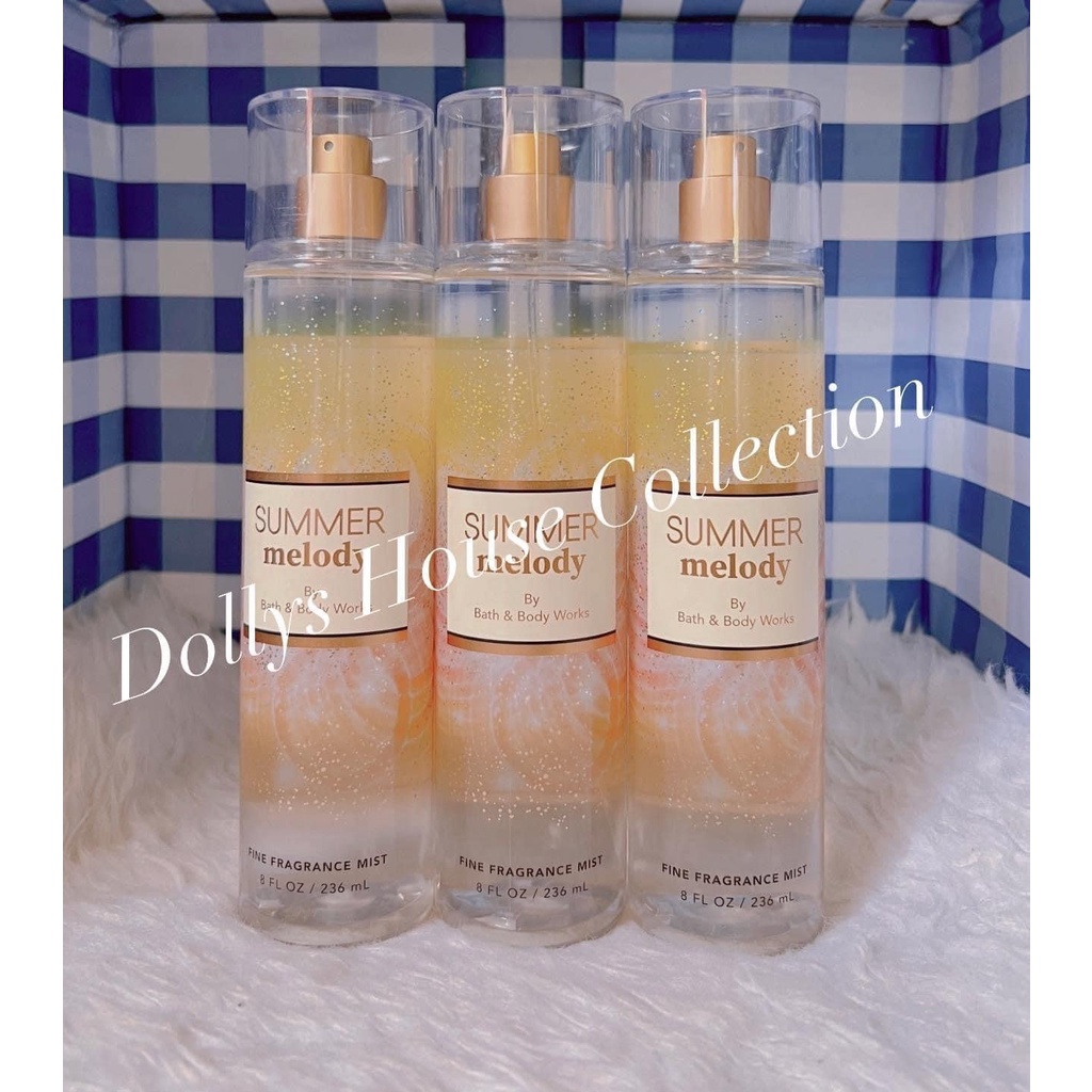 100% original from USA - Bath and Body works (Summer Melody - body mist ...