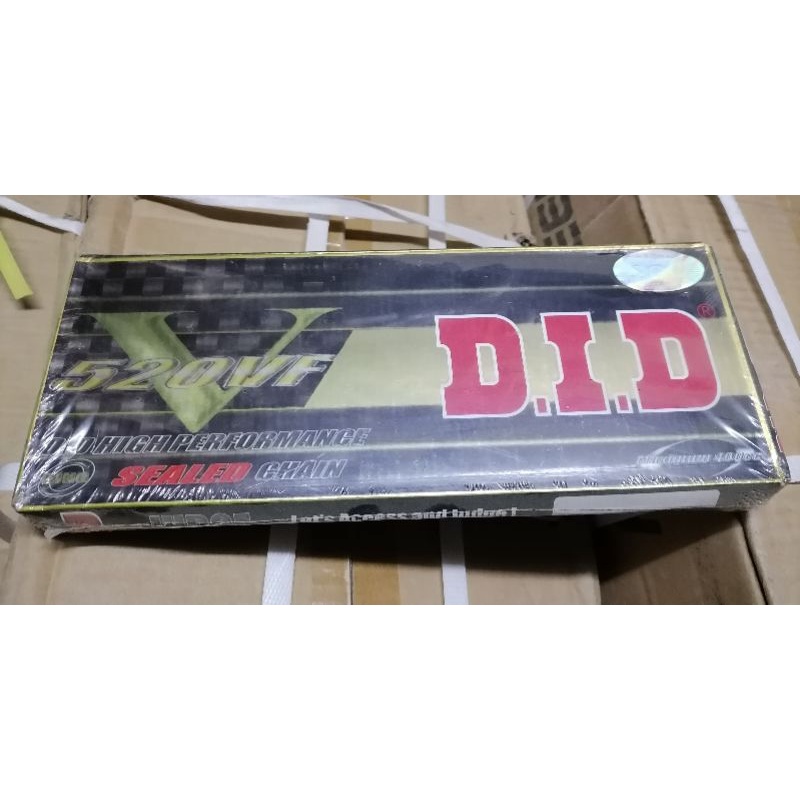 520 110L (520 - 110L) ORIGINAL DID CHAIN ORING SEALED (WITH COLOR ...