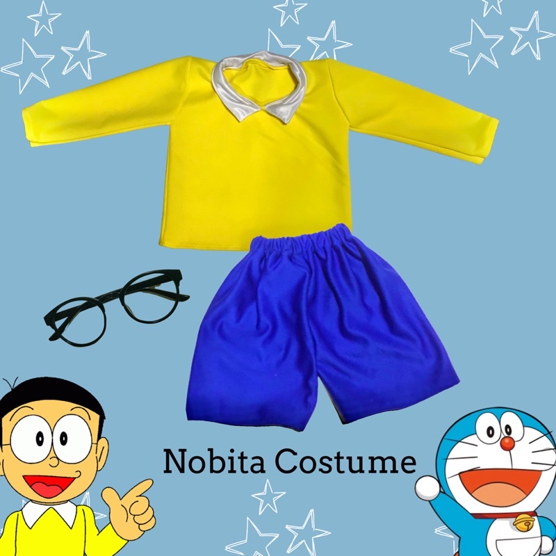 Doraemon Nobita Costume | Shopee Philippines