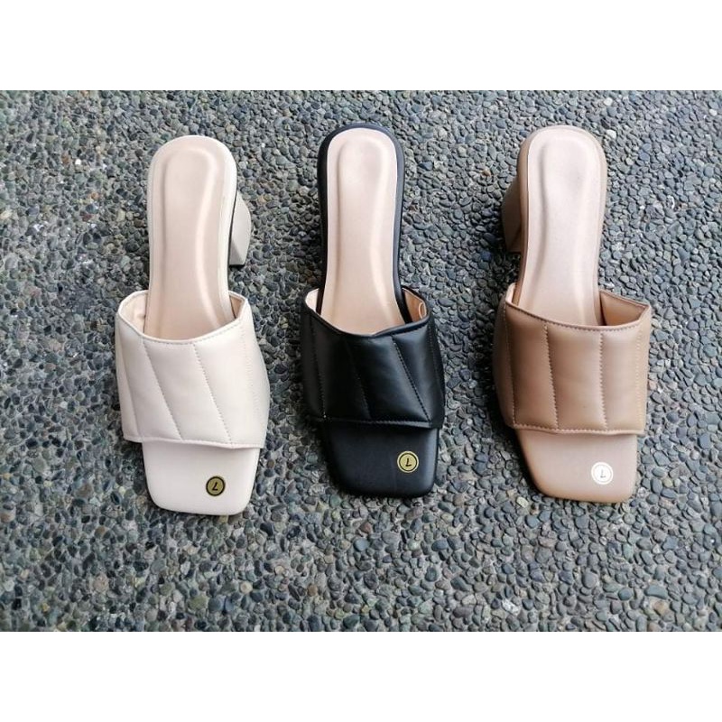 2 INCH BLOCK HEELS (MAXINE) NEW DESIGN | Shopee Philippines