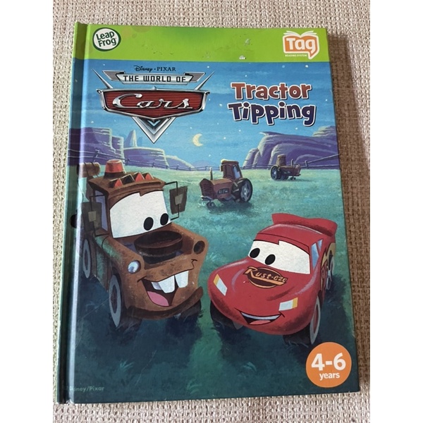 Leapfrog Tag Reader Book Disney Mcquee Tractor Tripping | Shopee ...