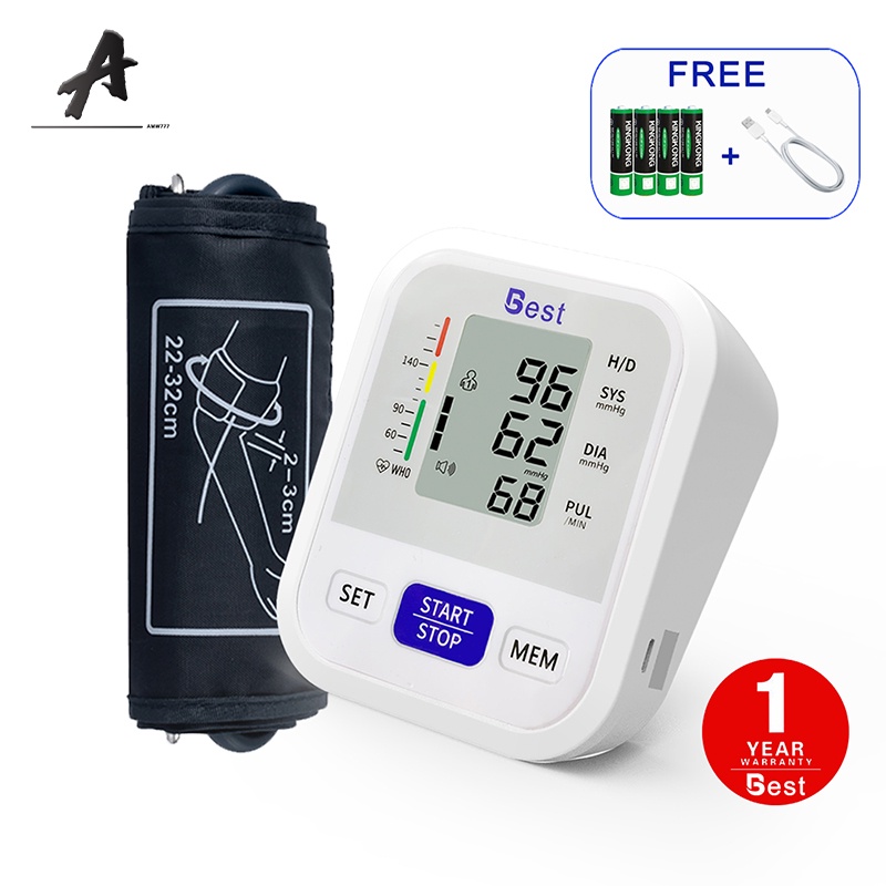 Best Electronic BP Blood Pressure Monitor Arm type, Arm style blood ...