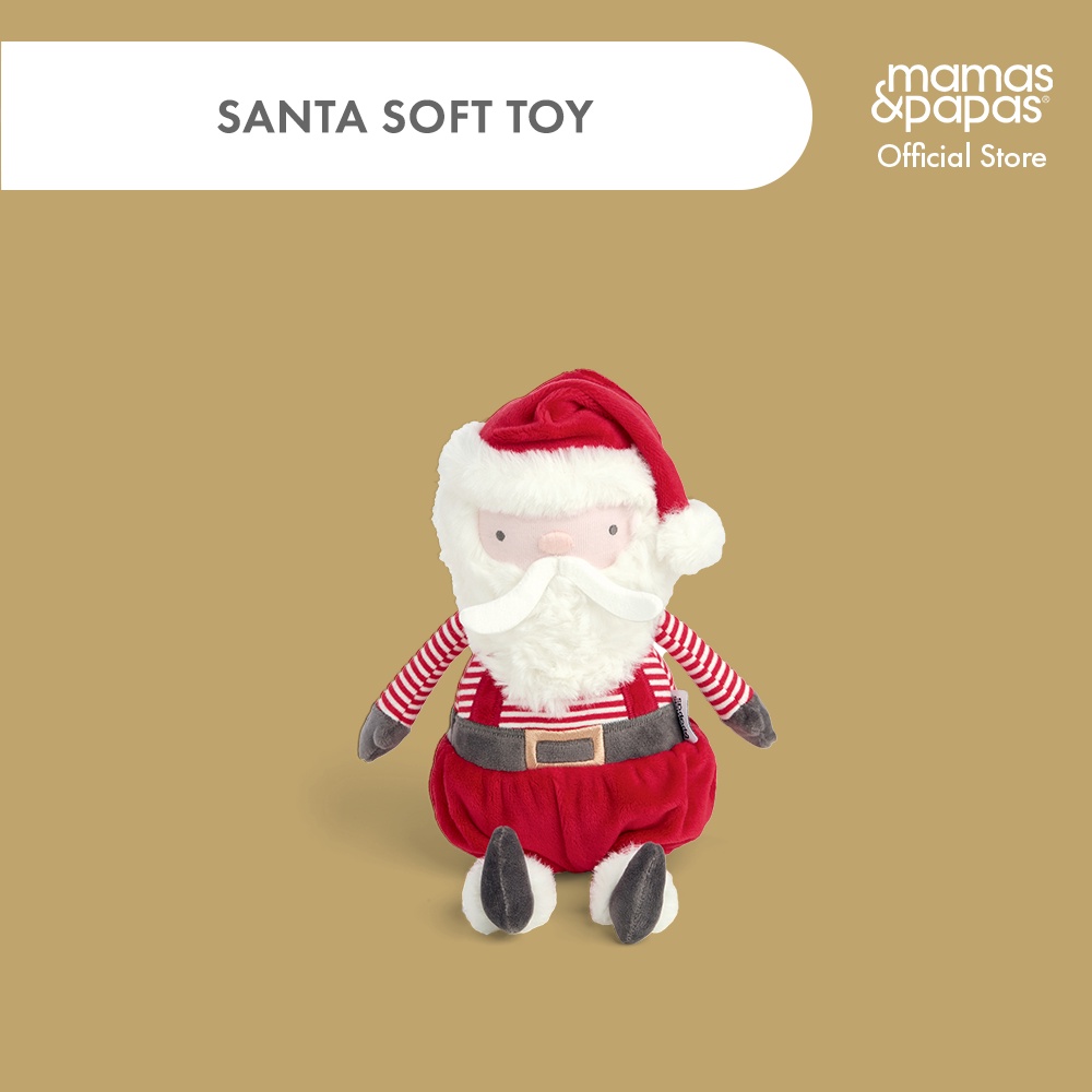 Mamas and Papas Santa Soft Toy (Small) | Shopee Philippines
