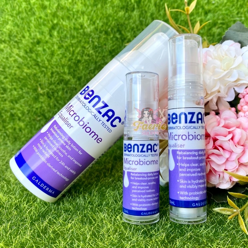 Benzac Microbiome Equaliser Daily Moisturizer 5mL | 10mL | Shopee ...