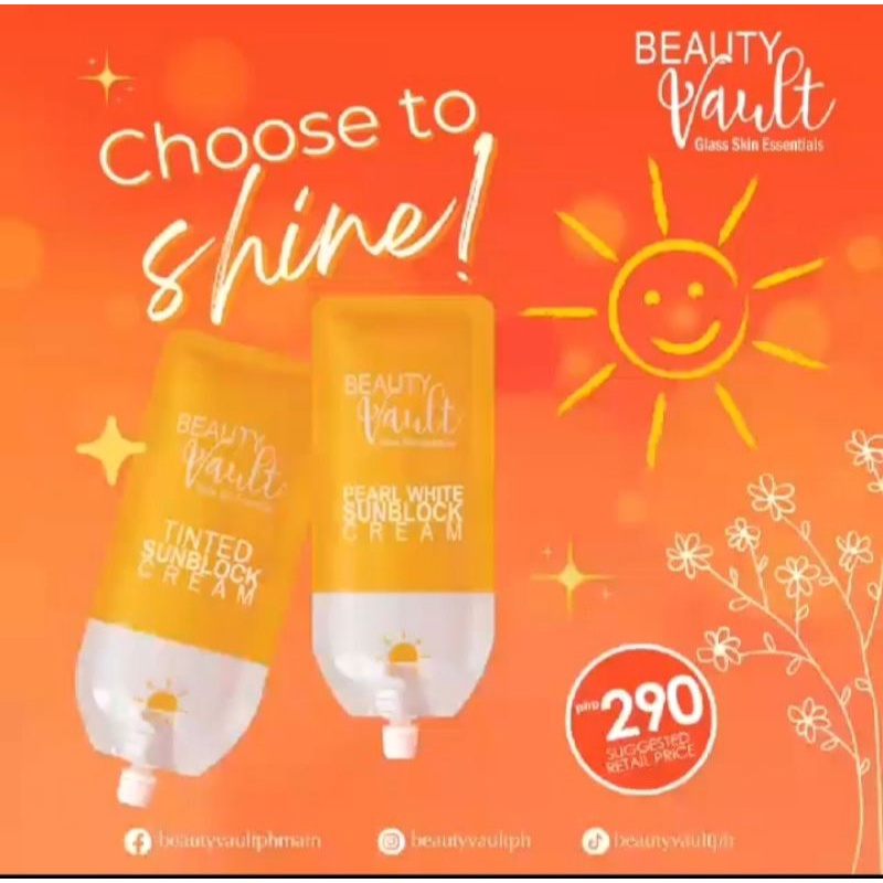Beauty Vault Tinted Sunblock 50g | Shopee Philippines
