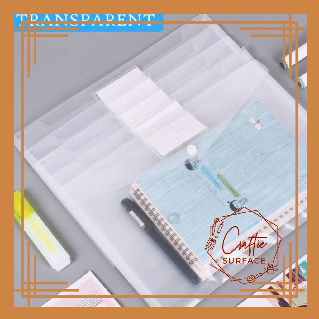 Plastic File Envelope Documents Folder with Label Pocket and Snap ...