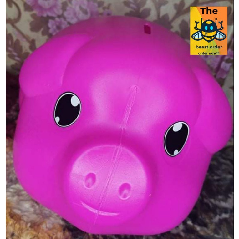 plastic piggy bank coin bank alkansya | Shopee Philippines
