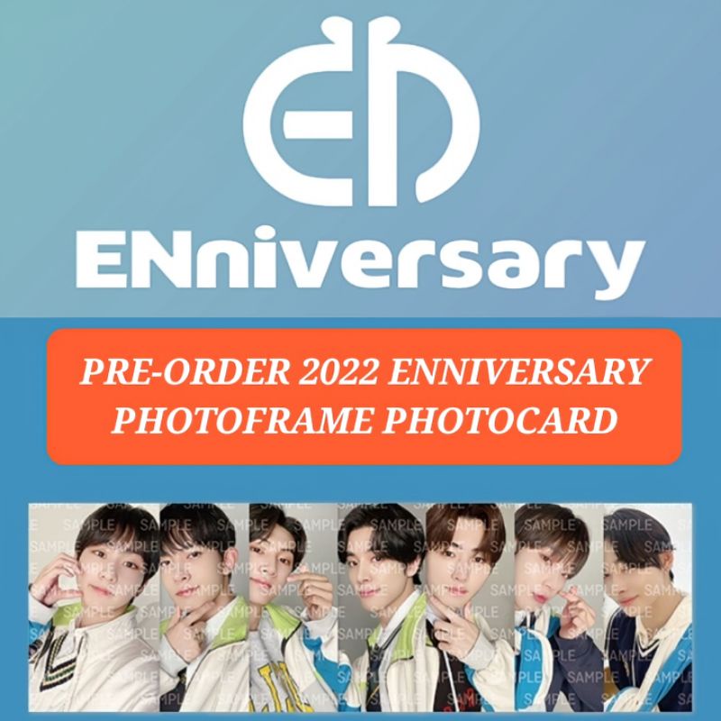 ENHYPEN 2022 ENNIVERSARY PHOTO FRAME PHOTOCARD PRE-ORDER | Shopee ...