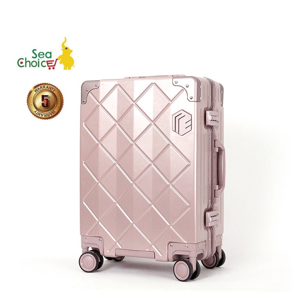 Light PC Aluminum Frame 20" Boarding Travel Luggage Bag w/ TSA Lock ...