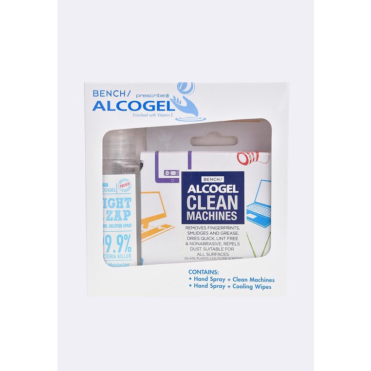 PXL0253 - BENCH/ Fight & Zap Alcogel Hand Spray + Clean Machine Gadget ...