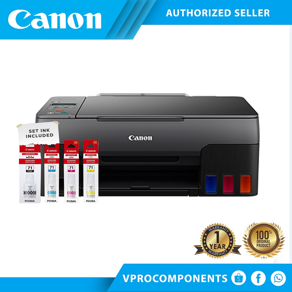 Canon PIXMA G2020 Refillable Ink Tank 3-in-1 Printer | Shopee Philippines