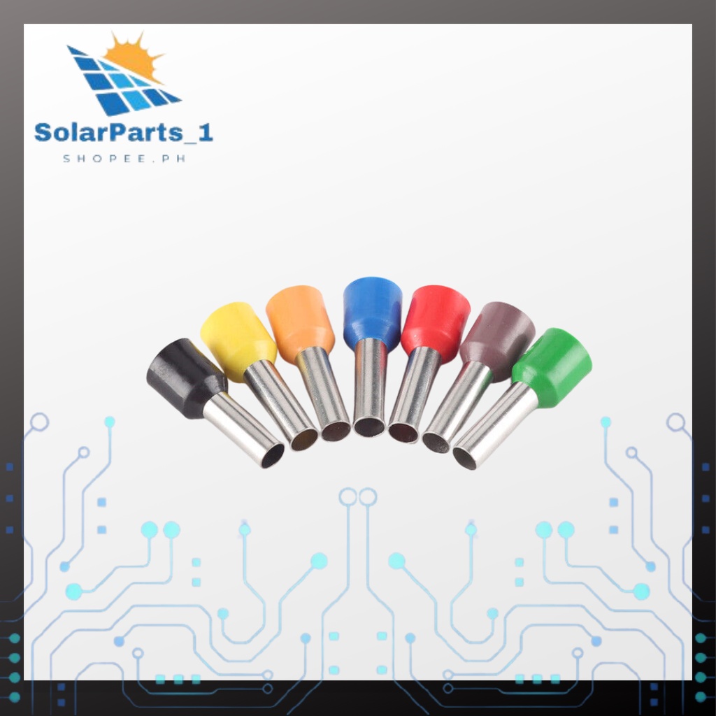 (50/100PCS) Insulated Ferrules VE Terminal Block Cord End Wire ...