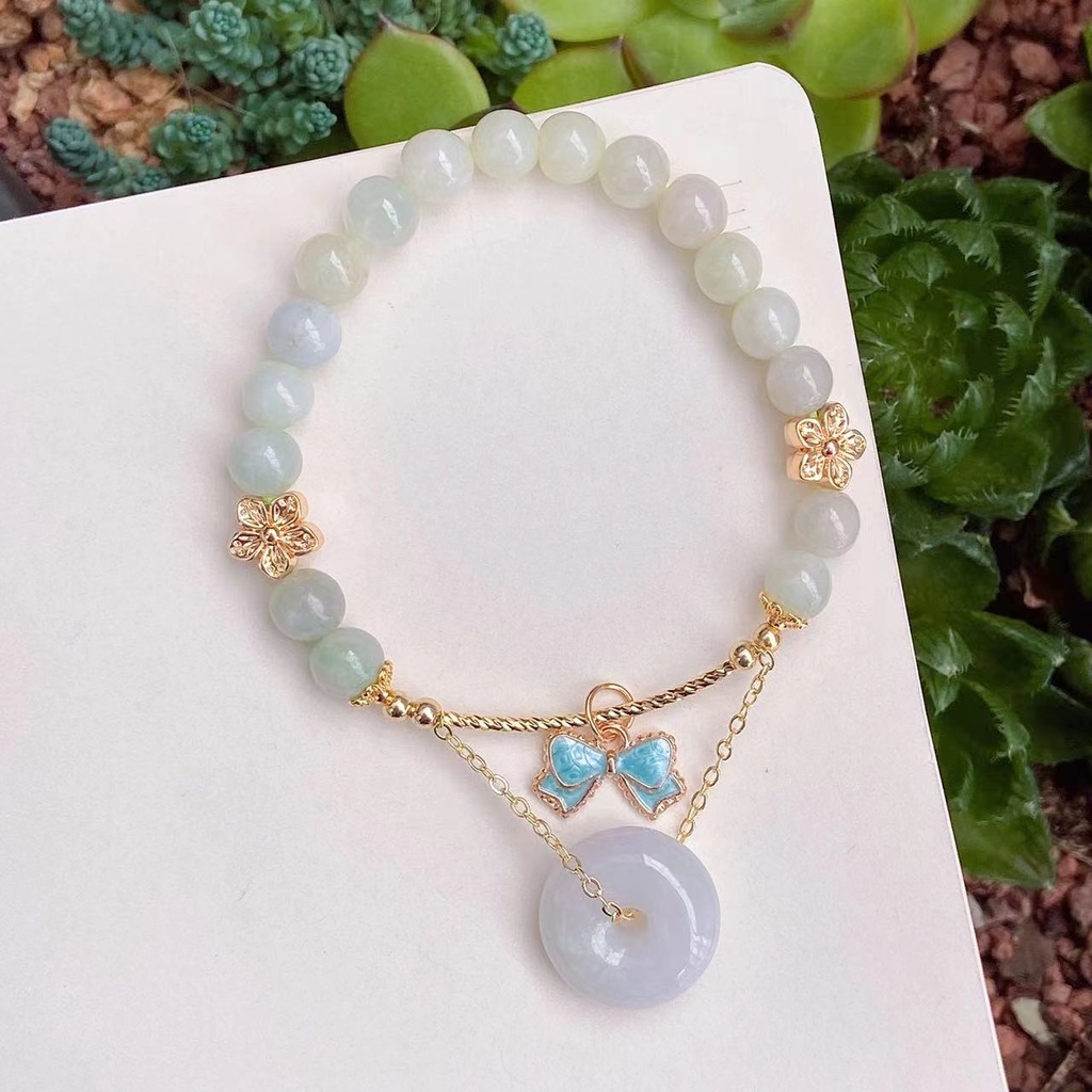 Jade Original DIY Bracelet Oil Green Safe Buckle Purple Ink Cube Sugar ...