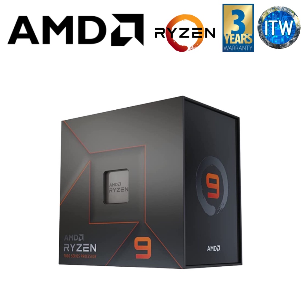 AMD Ryzen 9 7950X 16-Core, 32-Thread Desktop Processor without cooler | Shopee Philippines