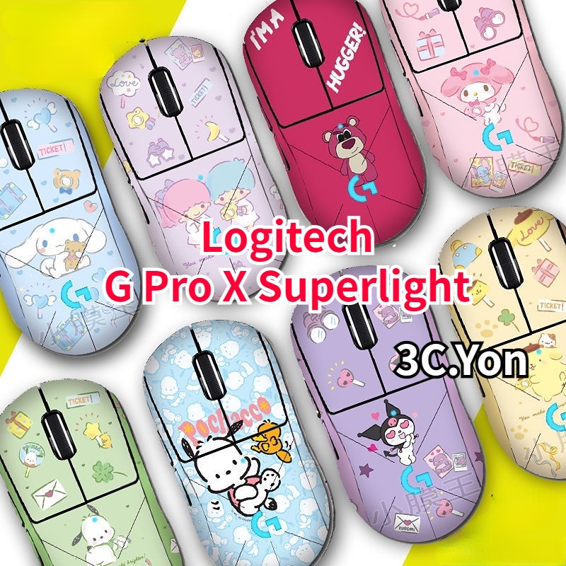 Mouse Skin for Logitech G Pro X Superlight Set Cute Sticker Logitech G ...