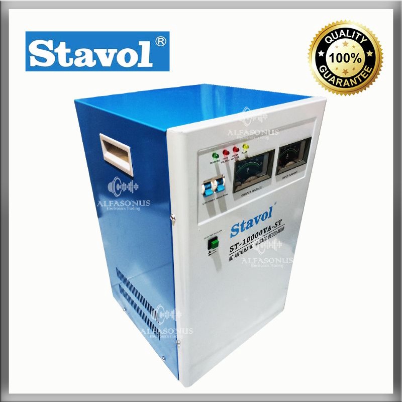 Stavol ST-10000VA-ST Automatic Voltage Regulator 10000W AVR Stand type ...