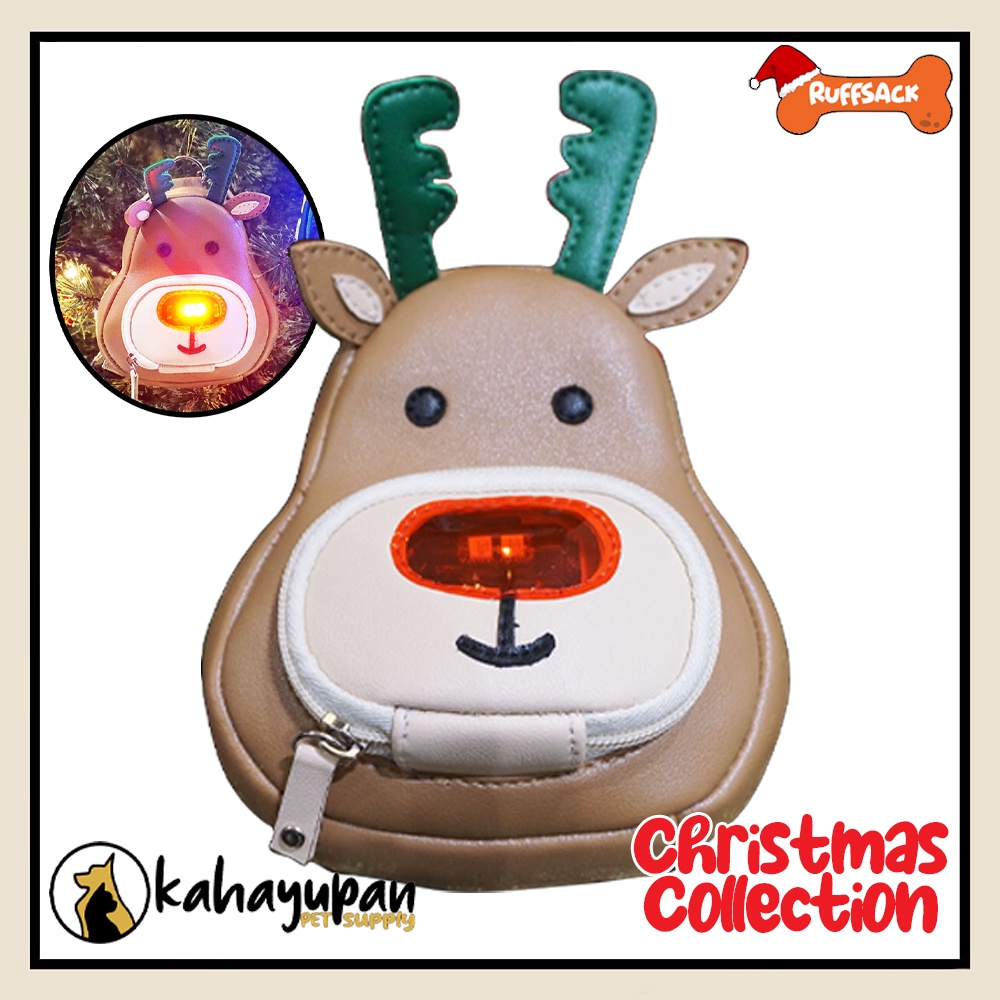 Ruffsack Pet Backpacks Rudolph (Limited Christmas Collection) | Shopee ...