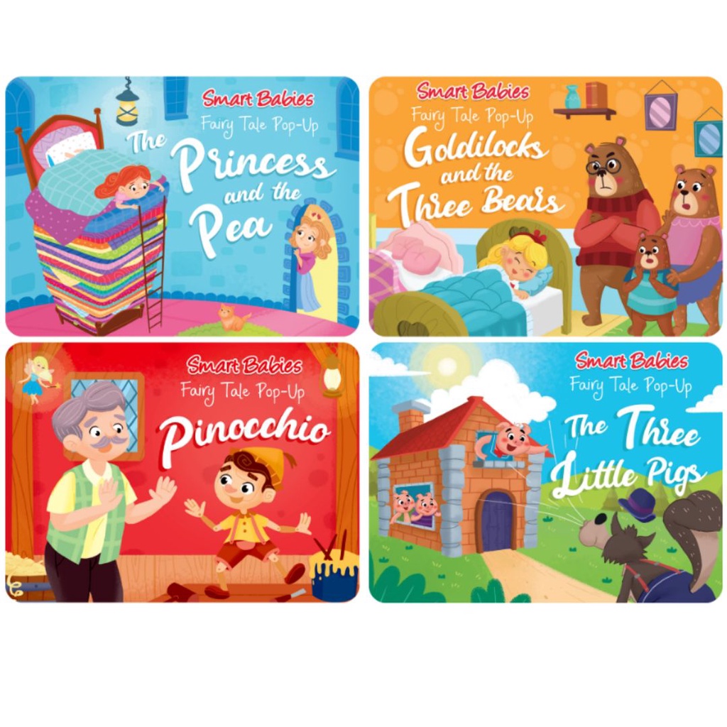 Fairy Tale Pop-Up (Three Little Pigs / Goldilocks / Pinocchio ...