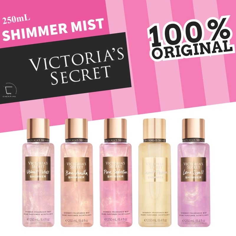 Victoria's Secret SHIMMER mist |250mL | Shopee Philippines