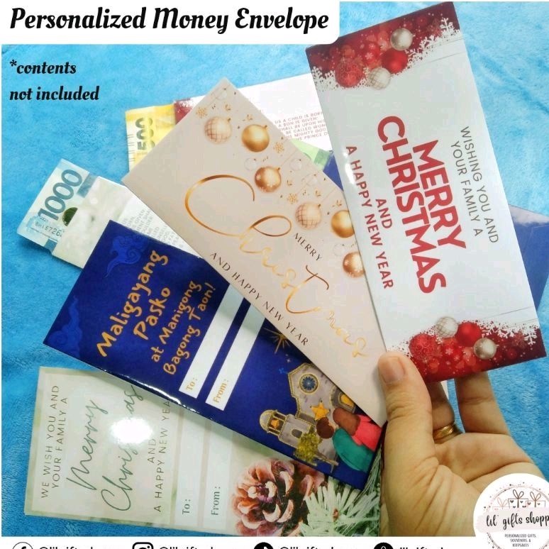 Personalized Money Envelopes Angpao | Shopee Philippines