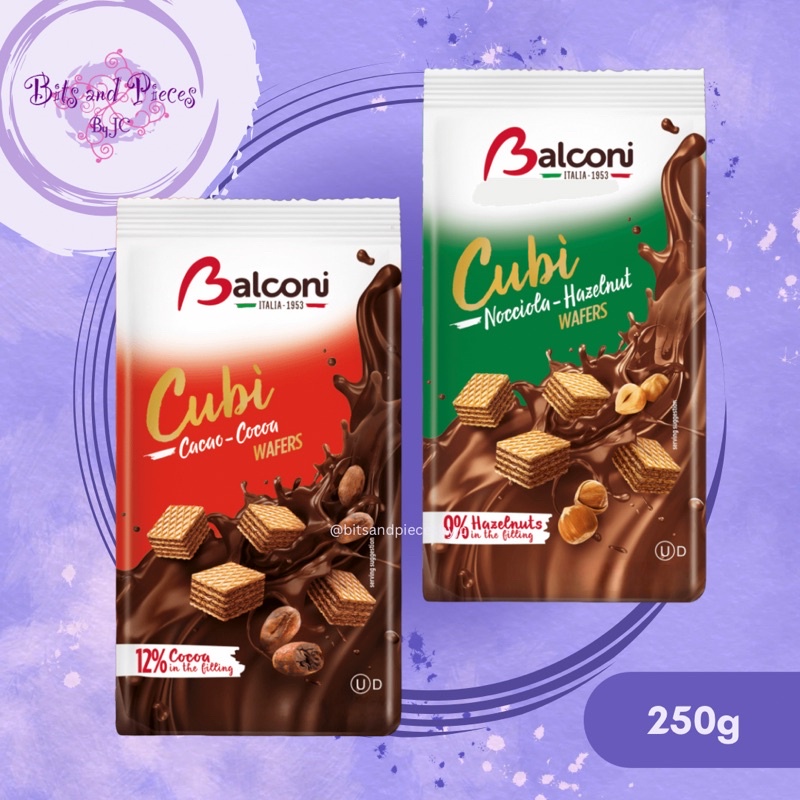 Balconi Cubi Wafers 250g | Shopee Philippines