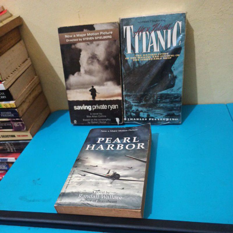 saving private ryan CSI max allan collins titanic charles pellegrino ...