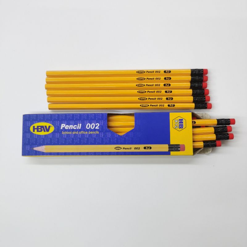HBW school and office penclis HB*12 | Shopee Philippines