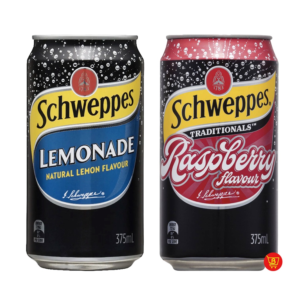 Schweppes Flavoured Aerated Drinks 375ml | Shopee Philippines