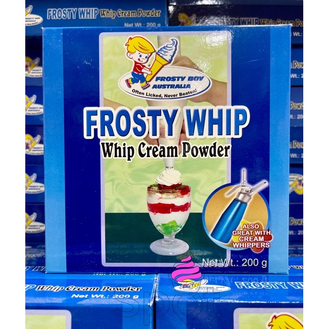 FROSTY WHIP CREAM POWDER 200G | Shopee Philippines