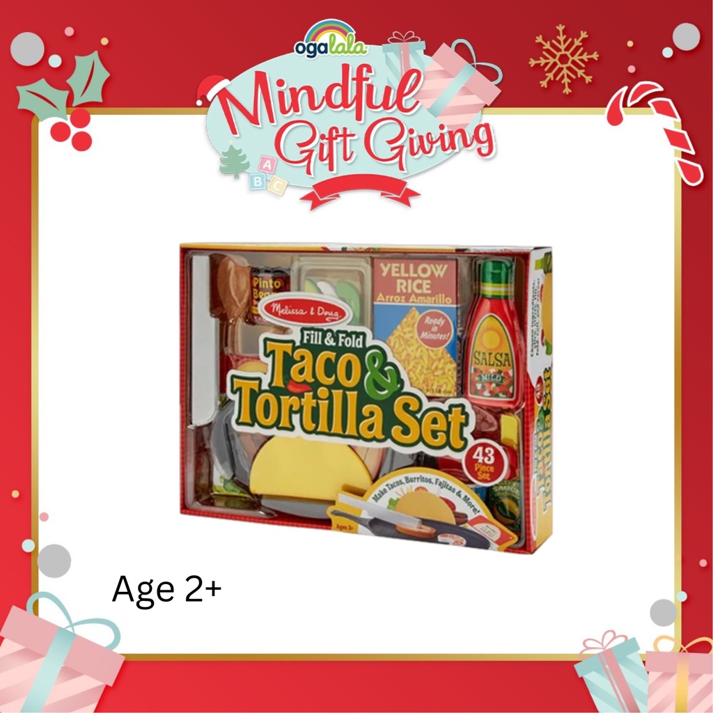 Melissa & Doug Fill & Fold Taco & Tortilla Set | Shopee Philippines