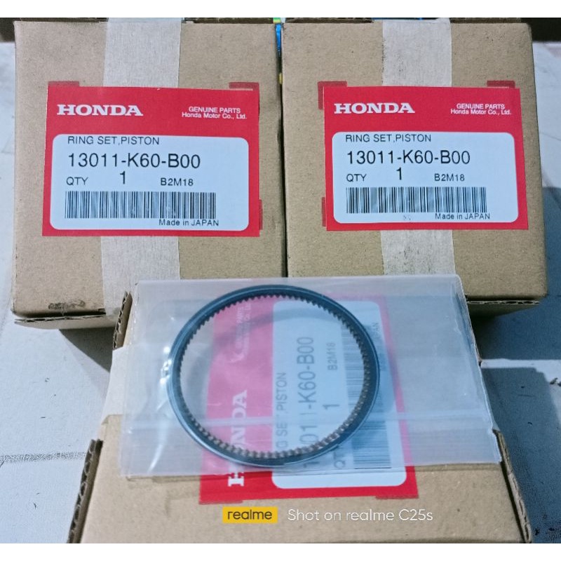 Original Piston Ring Set(Standard) Click 125i V1 V2 | Shopee Philippines