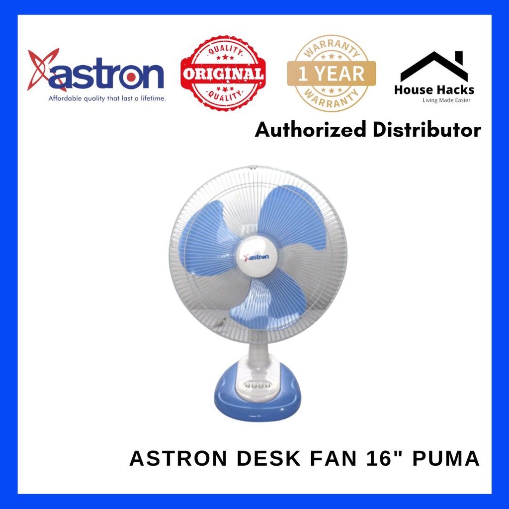Astron Desk Fan 16" PUMA (House Hacks) | Shopee Philippines