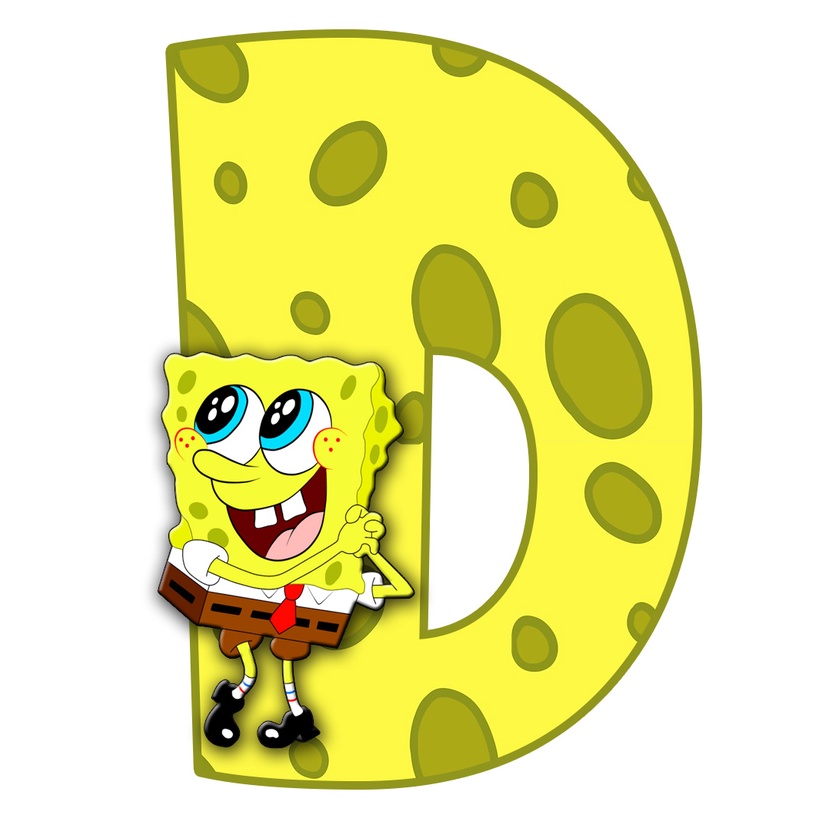 Spongebob Theme Name Backdrop Cutouts | Shopee Philippines