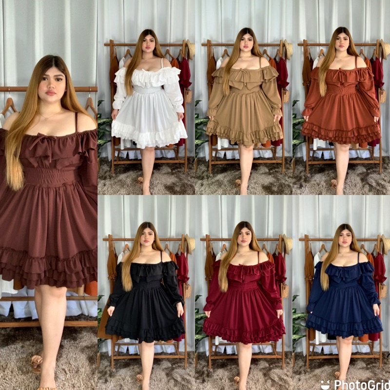 PLUS SIZE: SHANNON DRESS | Shopee Philippines