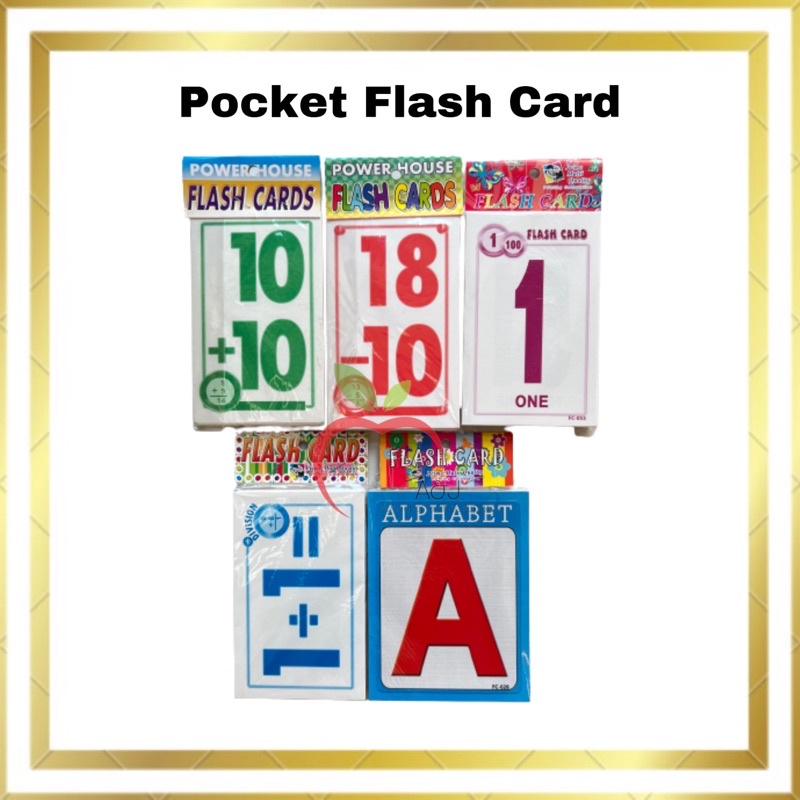 Educational Flash Cards ABC Alpahabet, Numbers, Addition, Subtraction ...