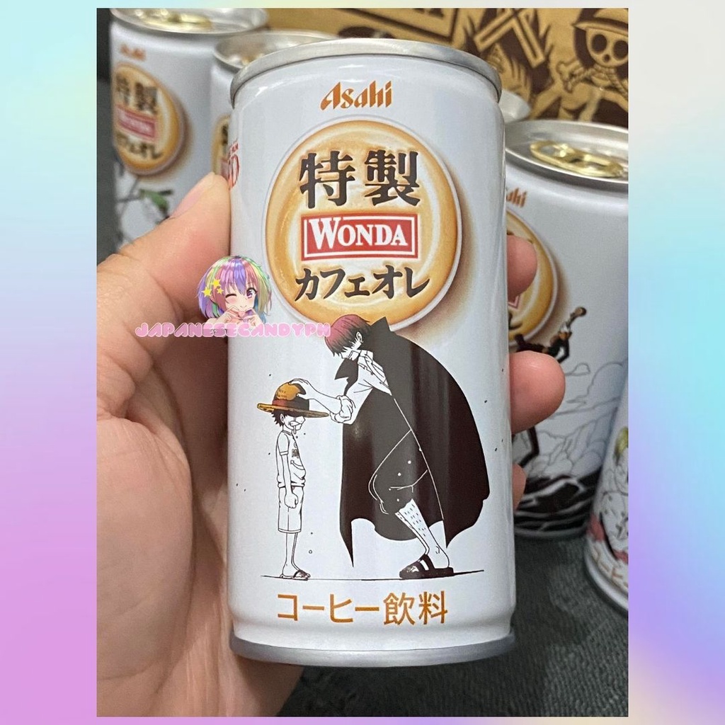 WONDA x ONE PIECE Cafe Au Lait 185g | Shopee Philippines