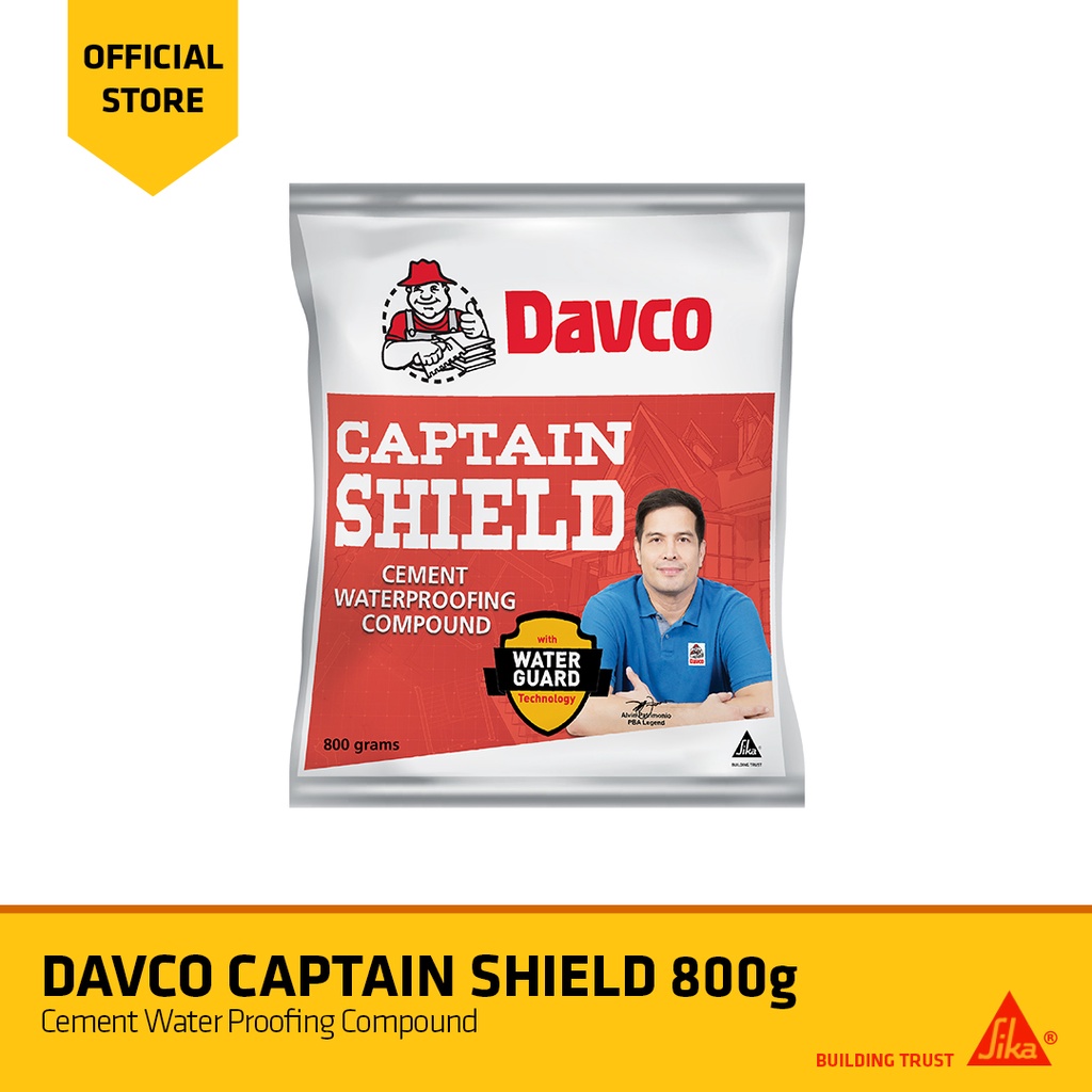 Sika DAVCO CAPTAIN SHIELD 800grams | Shopee Philippines