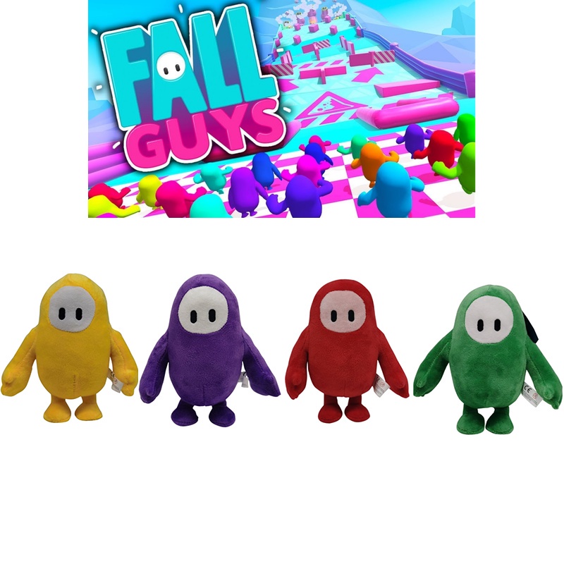 18cm Fall Guys Plush Doll Game Figure Plush Stuff Toy Fall Guys ...