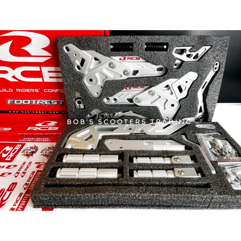 RCB S3 Footrest Full Set Shifter Raider 150 Carb/FI | Shopee Philippines