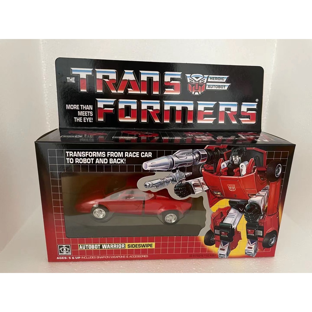 Transformers G1 Reissue Sideswipe Brand New Toy Action Figure Gift Set ...