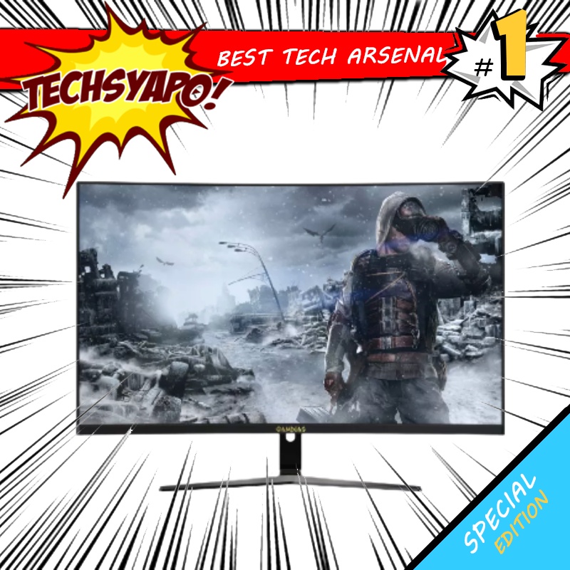 Gamdias Atlas DHD 32C 200hz 1080p VA Curved Gaming Monitor 2xDP 2xHDMI ...