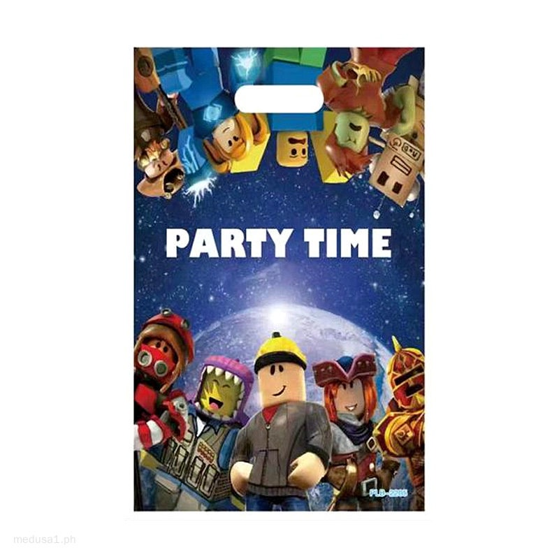 10PCS Roblox Theme Loot Bag Candy Bag Gift Bags Boys Game Party ...