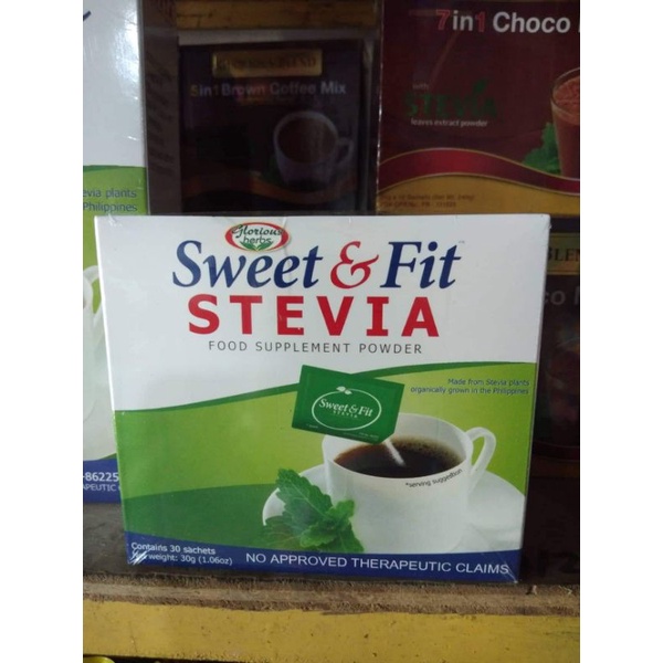 Stevia sugar 30g sweet and fit | Shopee Philippines