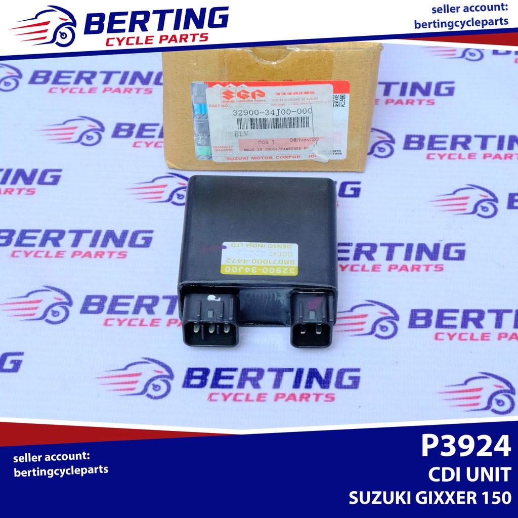 SGP CDI UNIT Suzuki Gixxer 150 Genuine 32900-34J00-000 | Shopee Philippines