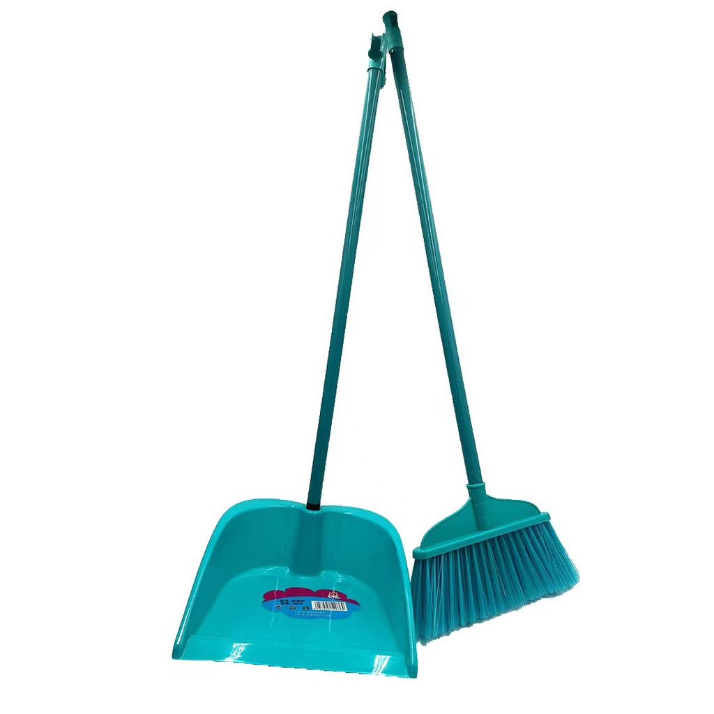 WAILS DUSTPAN/PLASTIC BROOM AND DUSTPAN SET (COLOR BLUE RED GREEN ...