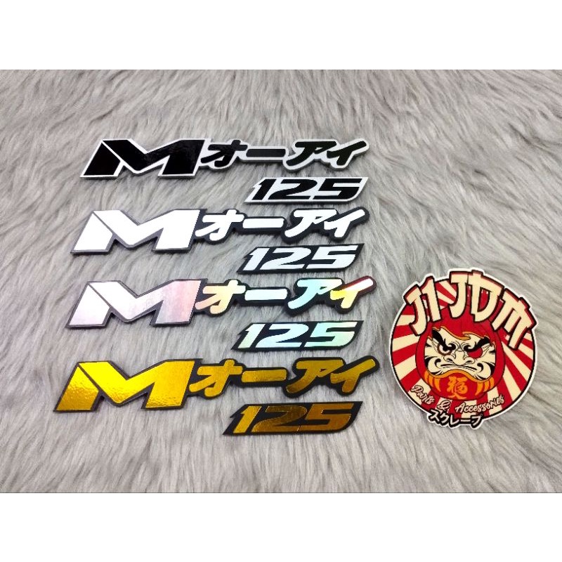 MIO i 125 Pair Japanese Emblem | J1 JDM | Shopee Philippines