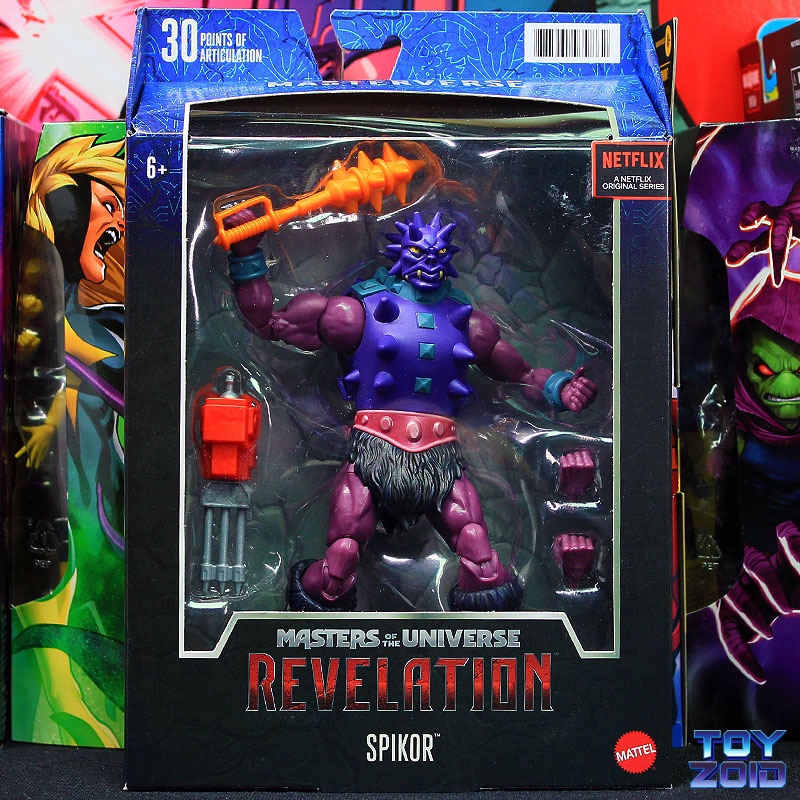 Masters of the Universe Revelation Masterverse Spikor MOTU Mattel He ...