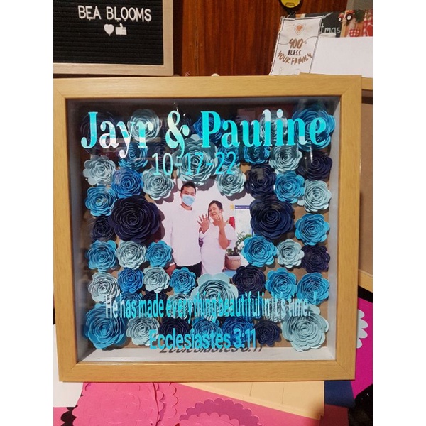 Shadow box gift set personalized and customized | Shopee Philippines