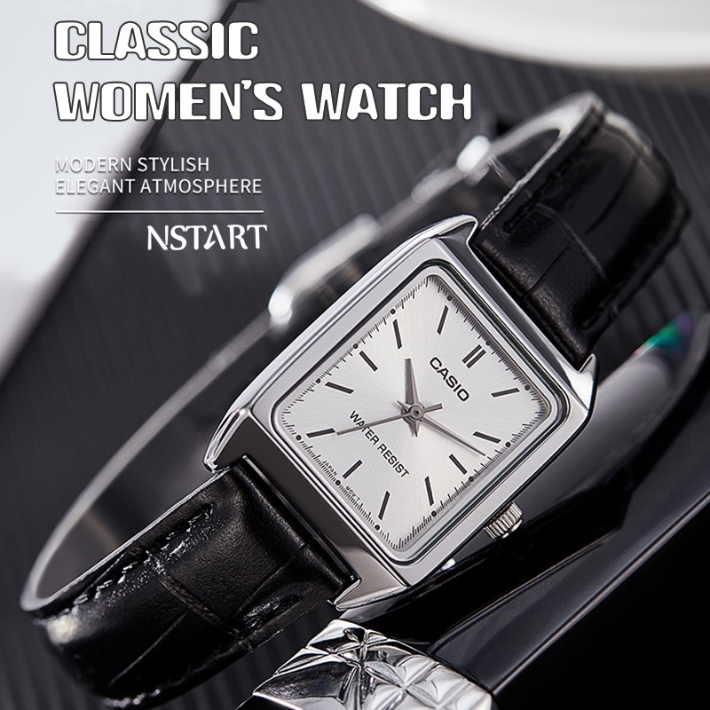 CASlO Watches Ready Stock Retro Trend Quartz Women's CASlO Small Square ...